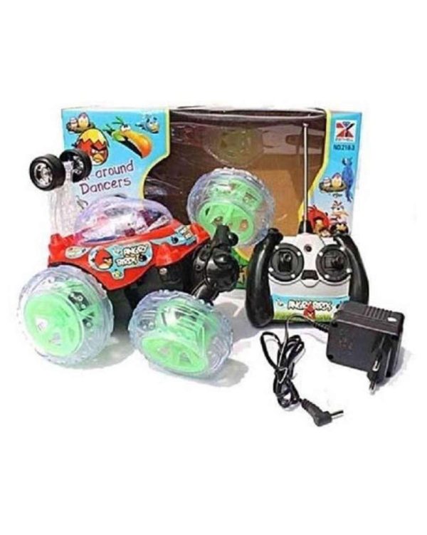 Angry Birds Remote Control Stunt Car – 360 Degree Rotation - Sahulat Bazar